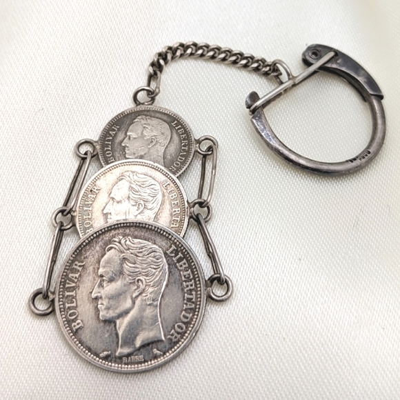 Accessories | Vintage Bolivar Libertador Venezuelan Coin Silver ...
